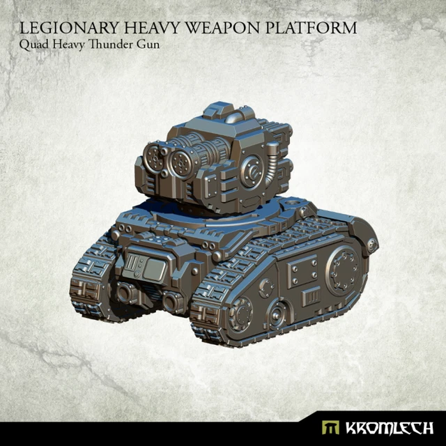 KROMLECH LEGIONARY HEAVY Weapon PLatform: Quad Heavy Thunder Gun New ...