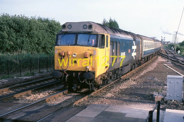 ORIGINAL RAILWAY SLIDE Class 50 50015 at Par 02.07.86 £7.50 - PicClick UK