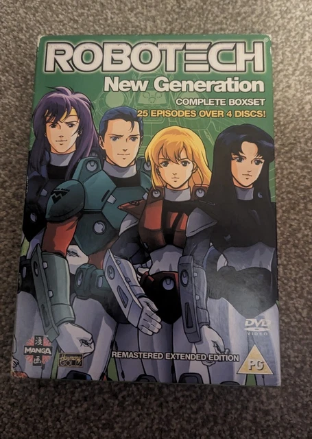 ROBOTECH - THE New Generation - Complete Collection (DVD, 2007) EUR 17 ...