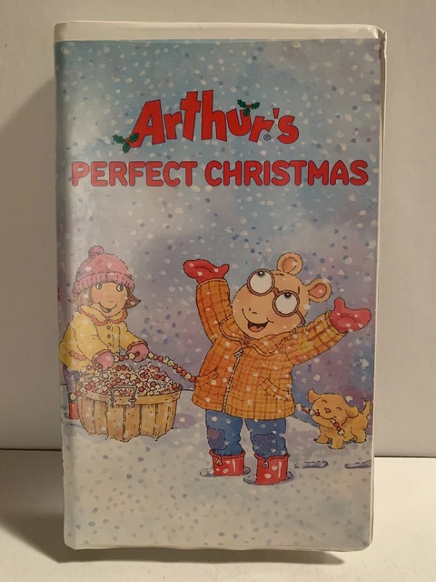 PBS KIDS ARTHUR’S Perfect Christmas VHS Holiday Special Cartoon Movie ...