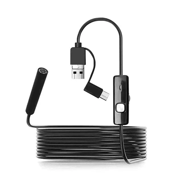 ENDOSCOPE CAMERA WITH usb type C connector for Android phone. £9.92 ...