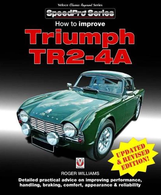 HOW TO IMPROVE Triumph Tr2-4a by Roger Williams (English) Paperback ...