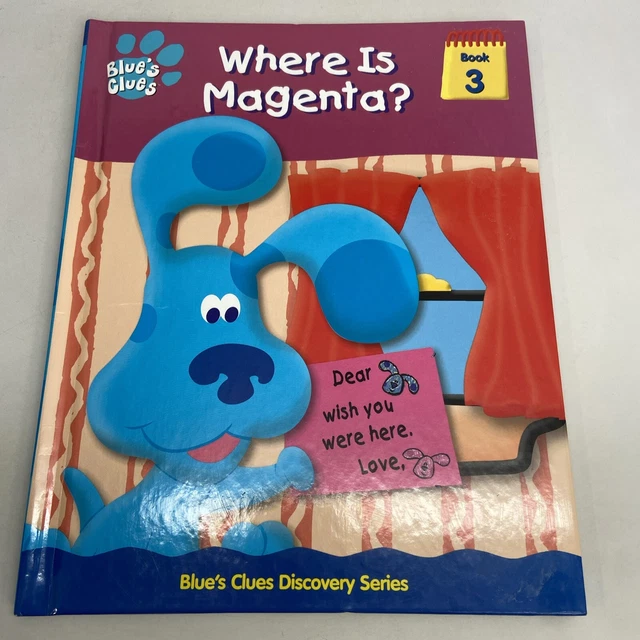 WHERE IS MAGENTA? Book 3 of Blue’s Clues Discovery Series (2000 ISBN ...