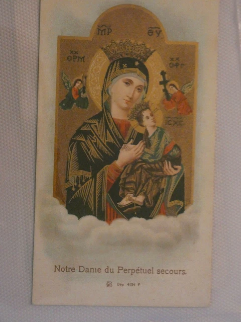 IMAGE PIEUSE NOTRE dame perpetuel secours , Fidelis 4134F EUR 5,00 ...