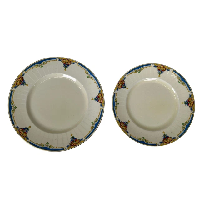 GRINDLEY ENGLAND SHANKLIN Plate Set Vintage Floral China Dinnerware $9. ...