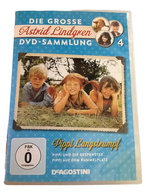 PIPPI LANGSTRUMPF DVD 2 Abenteuer Kinderfilm Gespenster Rummelplatz EUR ...