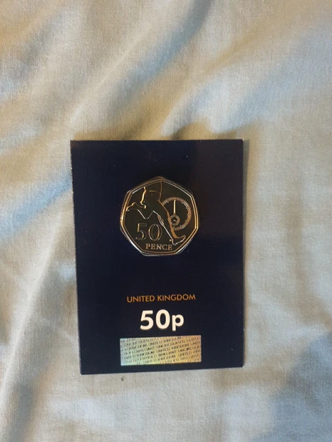 2019 50P COIN Roger Bannister Fifty Pence Coin Brilliant Uncirculated £ ...