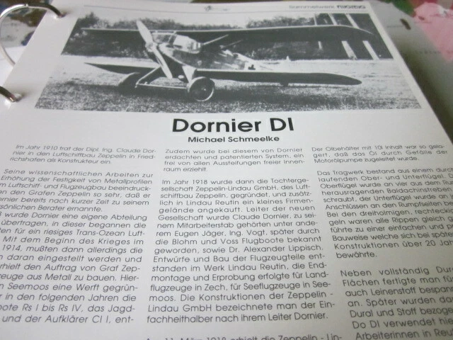 MILITÄRFLUGZEUGE A KAISERREICH Dornier DI EUR 5,72 - PicClick DE