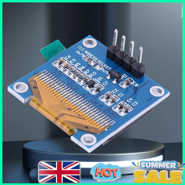 128X64 PIXEL SMALL OLED Display Module 0.96IN I2C IIC for R3/Raspberry ...