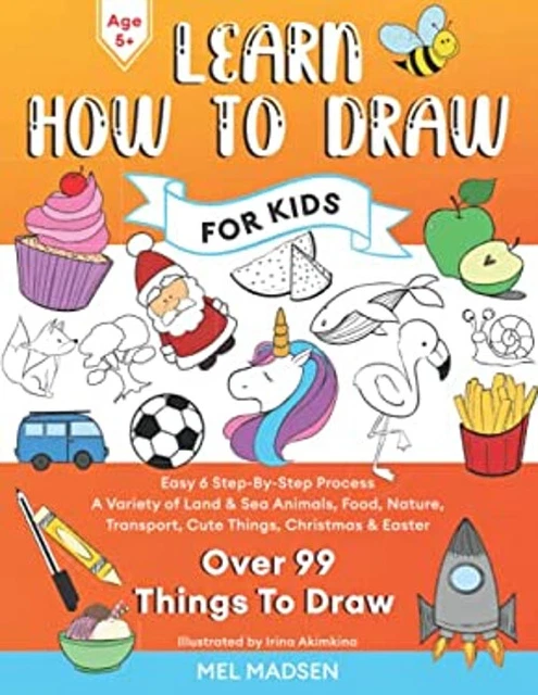 APPRENDRE HOW TO Draw pour Enfants : Facile 6 Étape par Processus De ...
