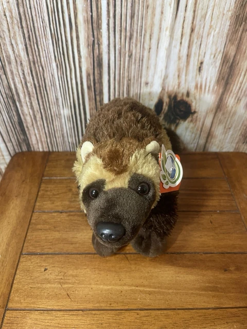 WILD REPUBLIC CUDDLEKINS 12" Wolverine Plush Toy K&M International New ...