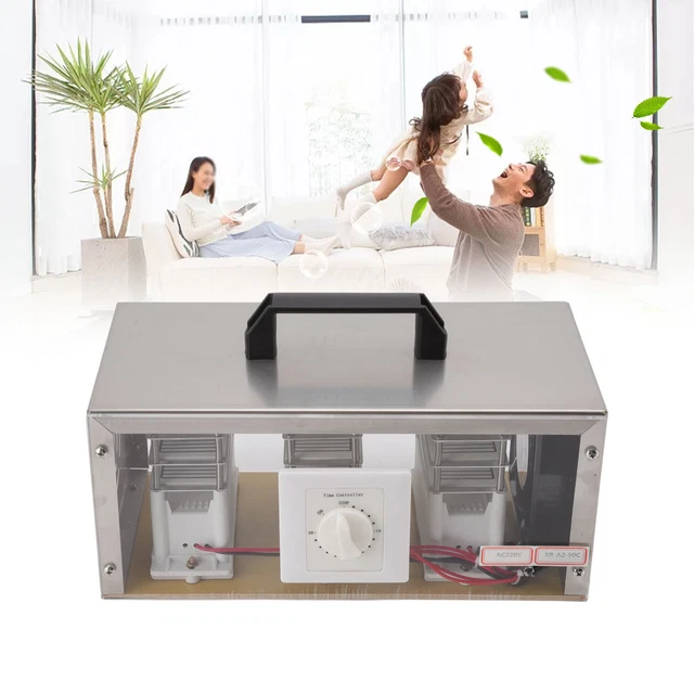 OZONE MACHINE 50G/H With Time Switch Air Purifier Ozone Generator For ...