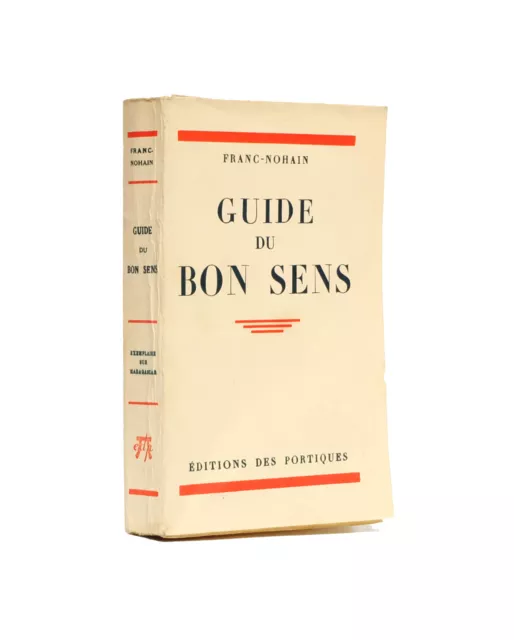 FRANC-NOHAIN | GUIDE du bon sens | 1932 | EO | Grand Papier EUR 100,00 ... FRANC-NOHAIN | GUIDE du bon sens | 1932 | EO | Grand Papier EUR 100,00 ...