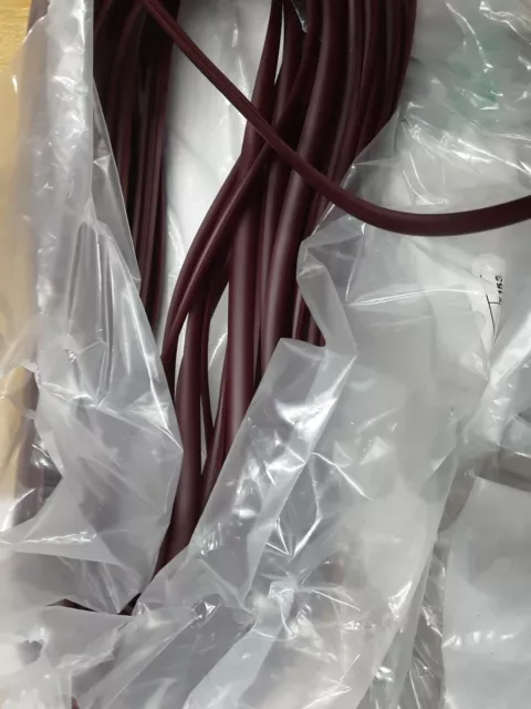 CARAVAN/MOTORHOME AWNING RAIL 12mm Insert/Trim (BURGUNDY)metre Infill ...