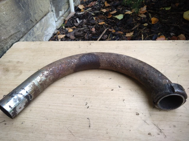 BSA BANTAM D7/10 Exhaust Down Pipe With Clamp £15.50 - PicClick UK
