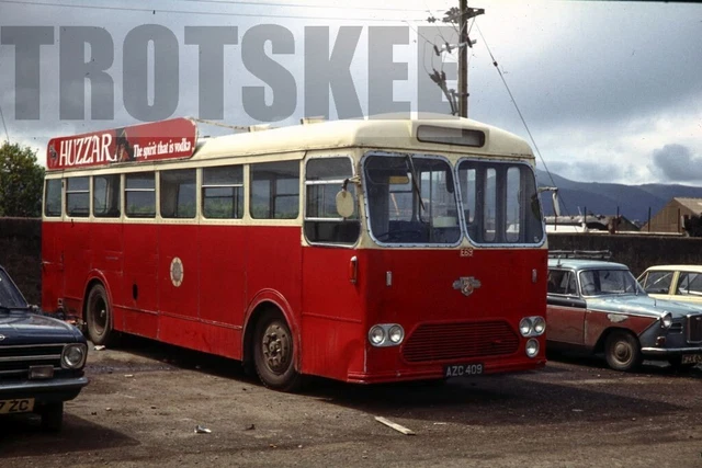 35MM SLIDE CIE Coroas Iompair Eireann Single Decker Bus AZC 409 c1980 ...