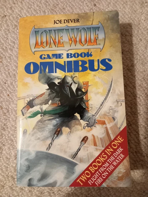 LONE WOLF GAME Book Omnibus - Joe Dever £9.99 - PicClick UK