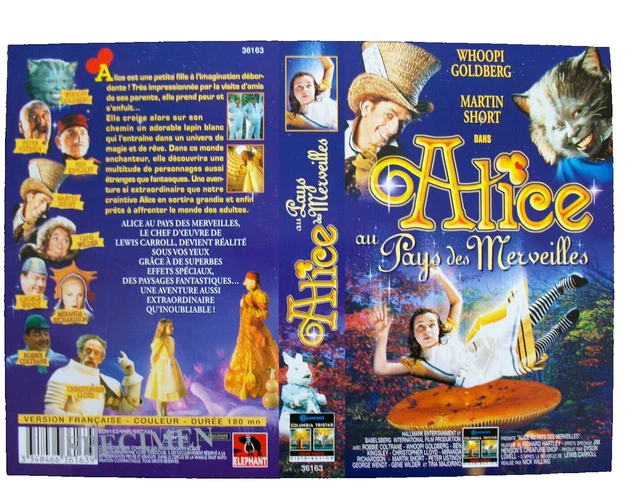 ALICE AU PAYS Des Merveilles / Jaquette Vhs Neuve / Whoopi Goldberg / Gct EUR 1,00 - PicClick FR
