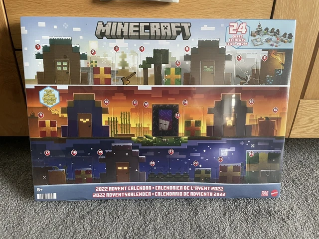 MINECRAFT MOB HEAD Minis Advent Calendar Collectible Figure 2022 ...