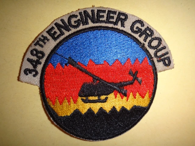 VIETNAM WAR US Army 348th ENGINEER Group Patch £8.91 - PicClick UK