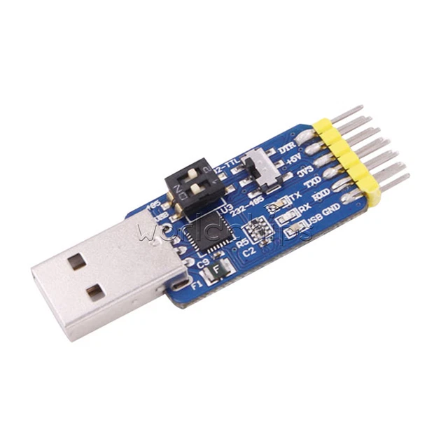 USB TO TTL RS232 USB TTL to RS485 Mutual Convert 6 in 1 Convert Module ...