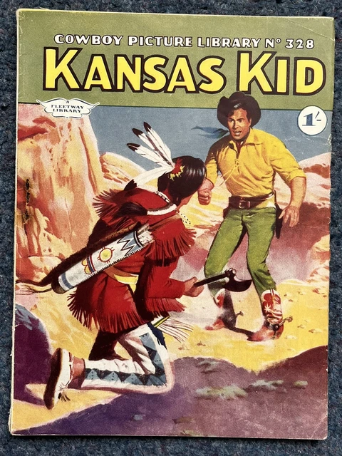 COWBOY PICTURE LIBRARY Comic No. 328 Kansas Kid EUR 12,79 - PicClick IT