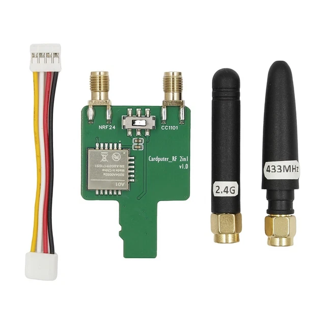 BRUCE FIRMWARE COMPATIBLE 433MHz CC1101 RF Module 2in1 for M5Stack ...