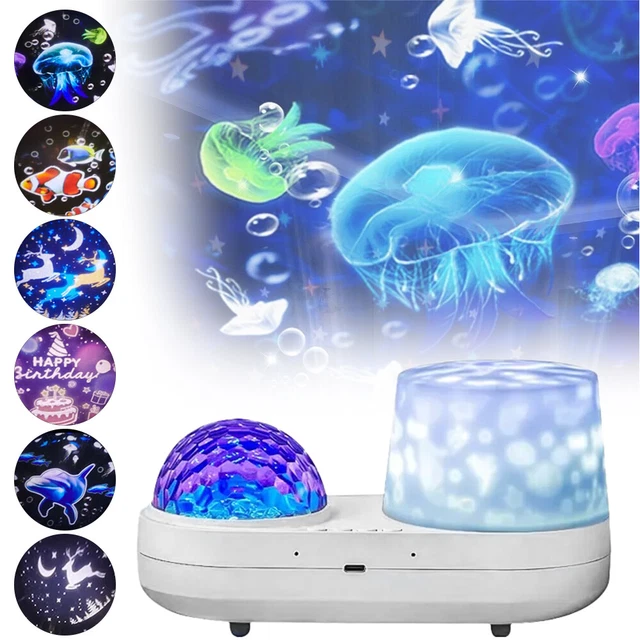 16 IN1 OCEAN Starry Projector Galaxy Nebula Night Light for Kids ...