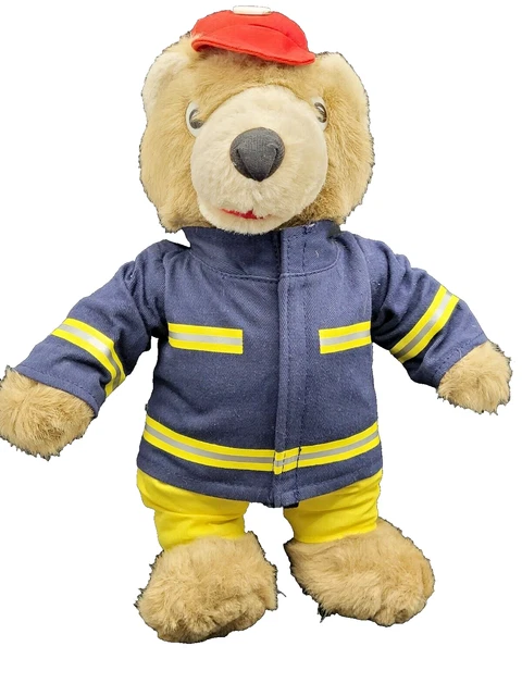 HAVEN HOLIDAYS FIREMAN Bradley Teddy Bear Cuddly 10" Plush Soft Toy ...