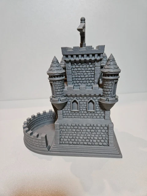 DEFENDER’S BASTION DICE Tower castle tower with tray-DnD/Pathfinder ...