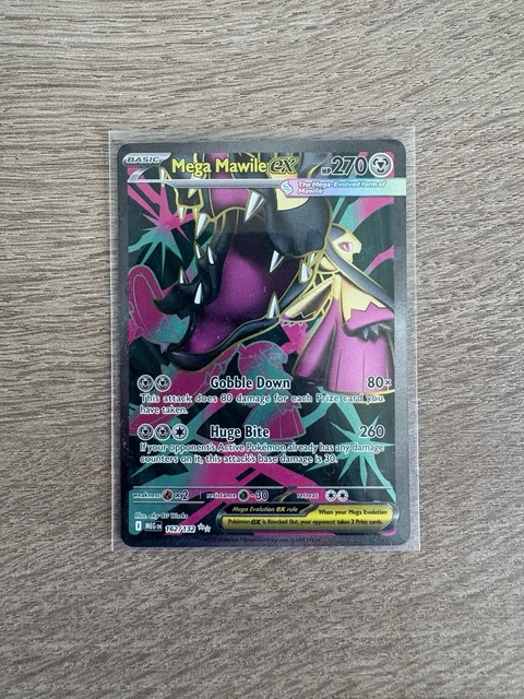 POKEMON MEGA EVOLUTION MEG Mega Mawile ex Full Art 162/132 NM £6.22 - PicClick UK