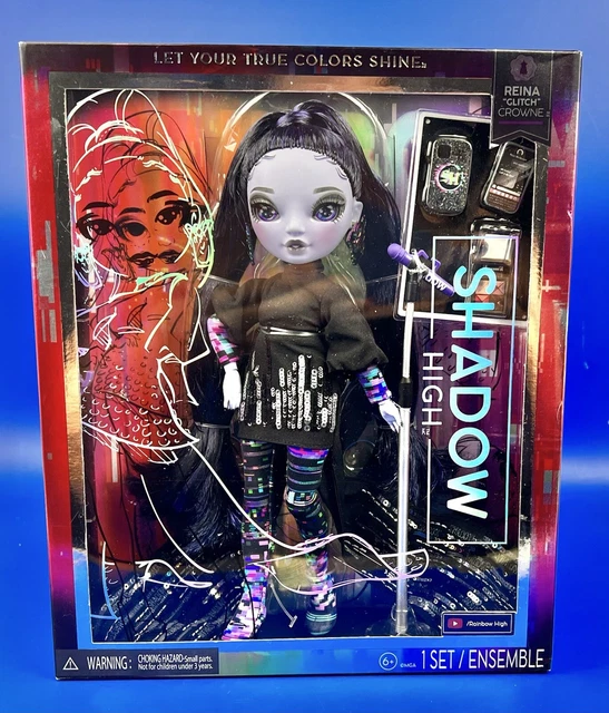 RAINBOW HIGH SHADOW High Fashion Doll Reina “Glitch” Crowne - New ...