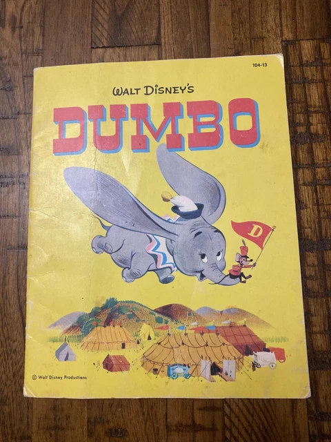 VINTAGE LITTLE GOLDEN Book Walt Disney’s Dumbo. £3.96 - PicClick UK VINTAGE LITTLE GOLDEN Book Walt Disney’s Dumbo. £3.96 - PicClick UK