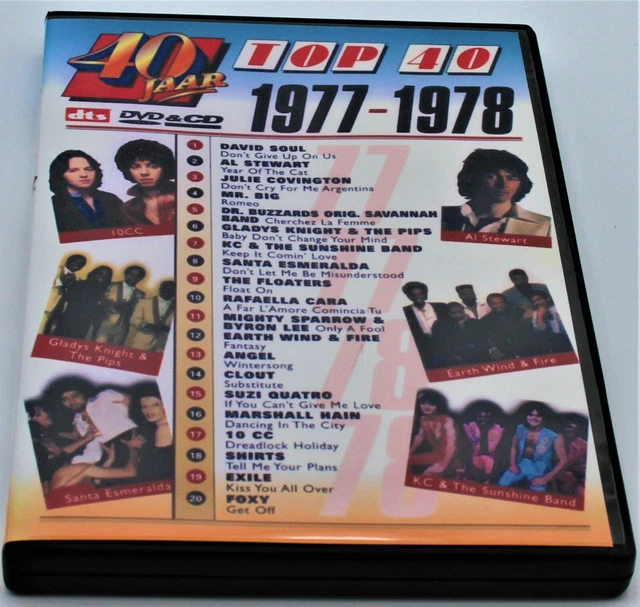 40 JAAR TOP 40 DVD ~ 1977-1978 ~ Top Pops Of The 70's £9.95 - PicClick UK