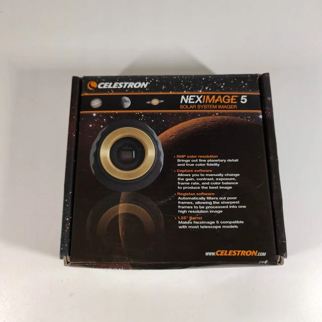 CELESTRON NEXIMAGE 5MP Micron Digital Clarity Solar System Imager ...