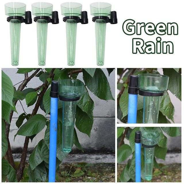 WATER RAIN GAUGE Rainwater Rainfall Guage Outdoor Rain-Meter Tools 1 ...