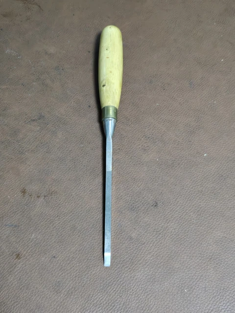 VINTAGE MARPLES 1/4& Mortice Chisel Boxwood Handle £29.95 - PicClick UK