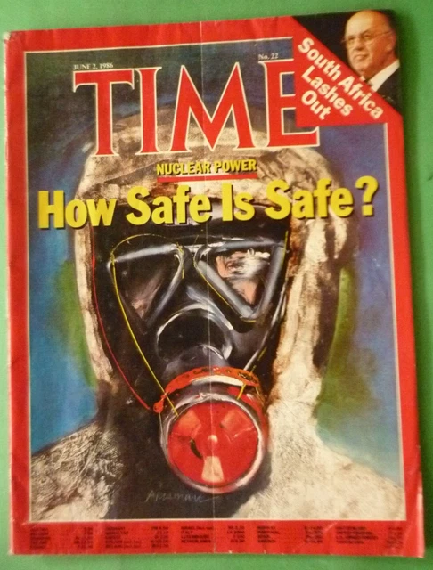 NUCLEAR POWER TIME 1986 June 2, Magazine How Safe Is Safe? £25.65 ...