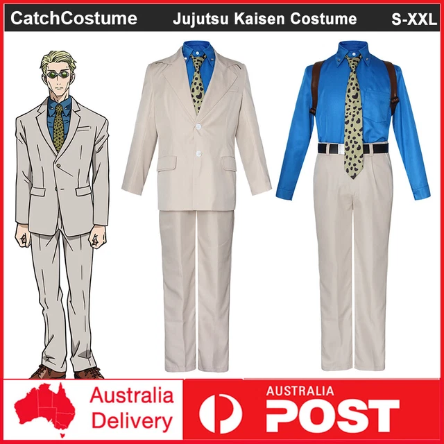 ANIME JUJUTSU KAISEN Nanami Kento Cosplay Costume Halloween Book Week ...