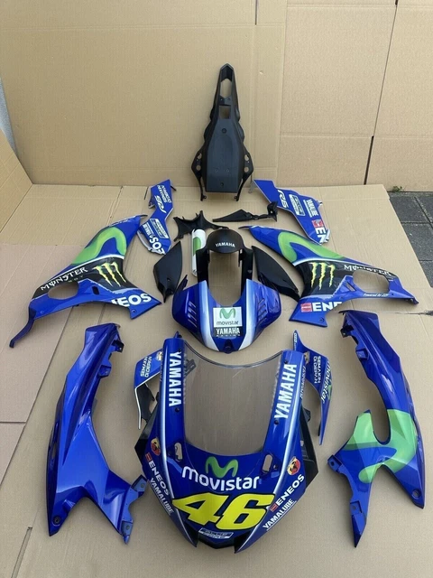 YAMAHA YZF-R6 RJ27 Kit Rivestimenti Rossi Fairing Cover Panel Set EUR 1 ...