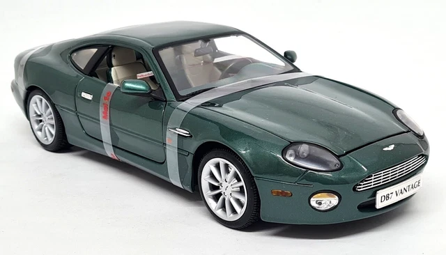 MAISTO 1/18 - Aston Martin DB7 Vantage A.M Green Metallic Diecast Model ...