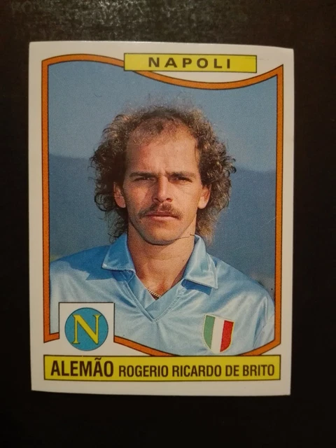 FIGURINA CALCIATORI PANINI 1990/91 NAPOLI ALEMAO n° 236 NUOVA CON ...