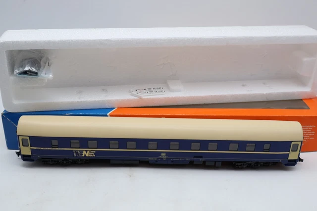 ROCO H0 44841 Schlafwagen DB Epoche IV "TEN- Trans Euro Nacht" in OVP ...