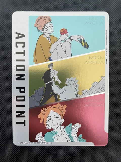 UNION ARENA JUJUTSU Kaisen Action Point UAPR/JJK-AP01 Promo Card #3 EUR 35,68 - PicClick DE