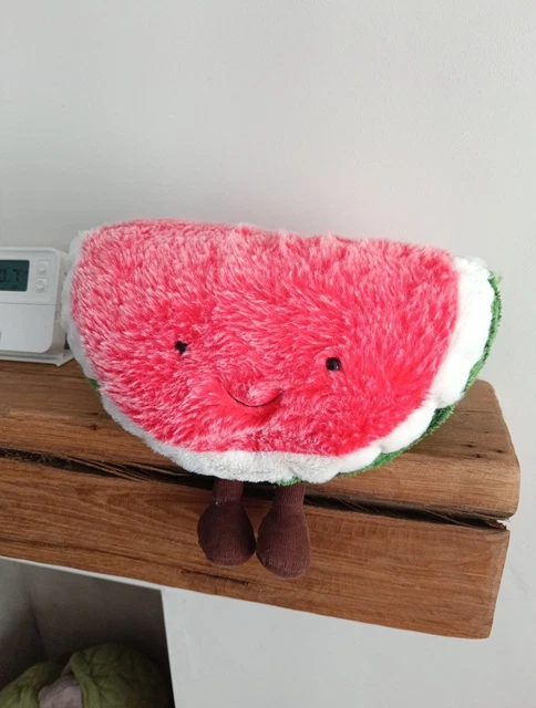 JELLYCAT MEDIUM/LARGE AMUSEABLE Fruit Watermelon £30.88 - PicClick UK