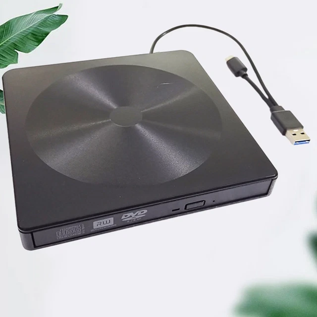EXTERNAL DVD DRIVE Type C Usb Dvd/cd Rw Opitical Multifunctional Driver ...