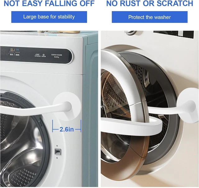 UPGRADED FRONT LOAD Washer Door Prop, Easy to Use and Bend Washing ...