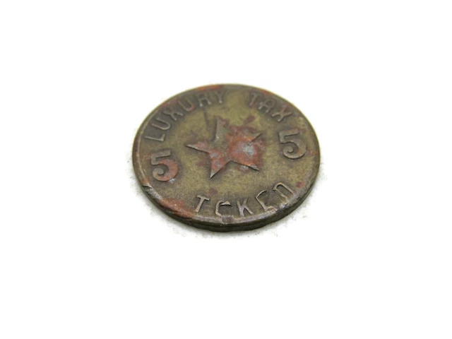 ALABAMA STATE TAX Commission 5 Luxury Tax Token $16.94 - PicClick AU