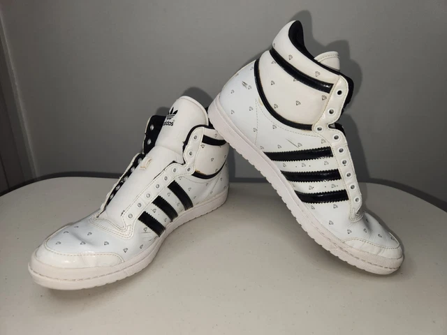 ADIDAS VERY Rare "sample" Top Ten Hi Sleek Diamond Trainers Womens US 7 ...