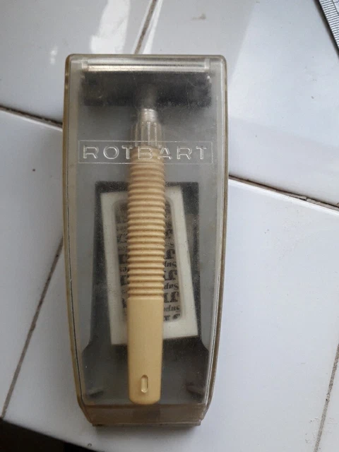ANCIEN RASOIR DANS Sa Boite ROTBART + Lames EUR 10,00 - PicClick FR